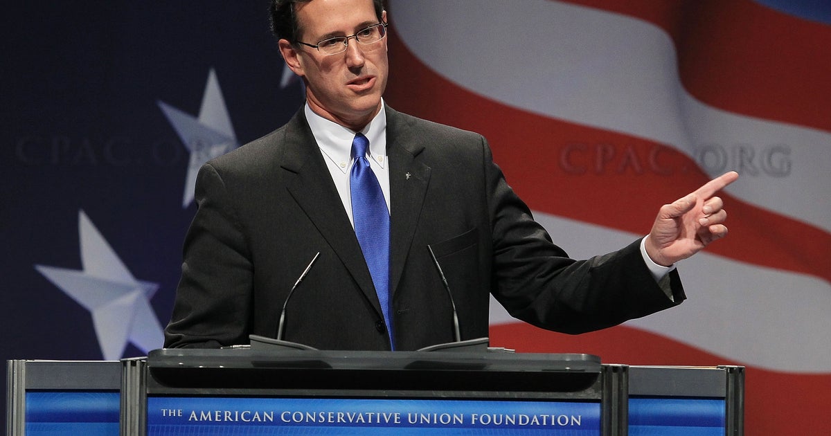 Santorum to raise money for presidential run - CBS News