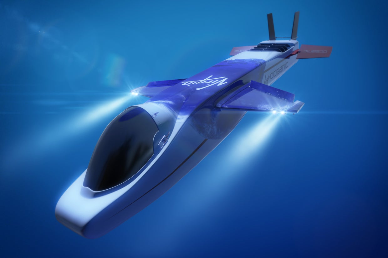 Virgin Oceanic's deep-sea submersible