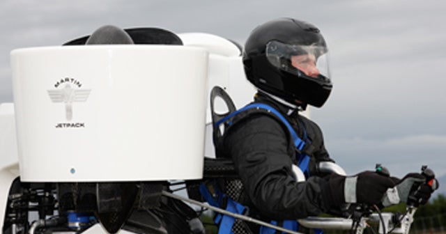 Personal jetpack one step closer to launch (video) - CBS News
