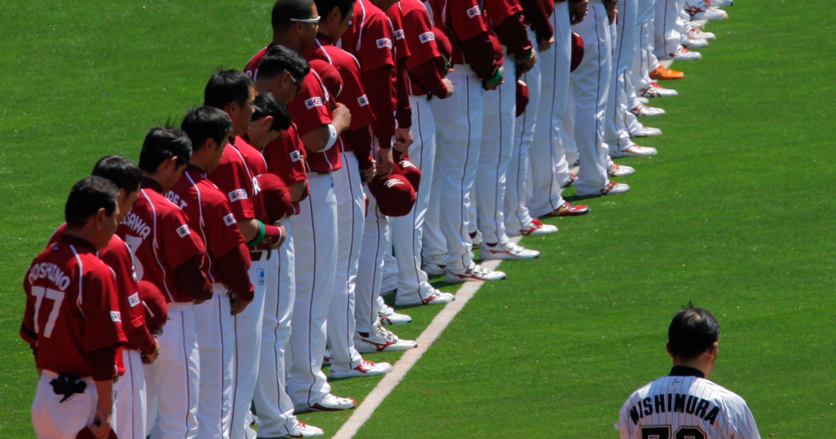 Japan baseball opens, tsunami-hit team wins - CBS News
