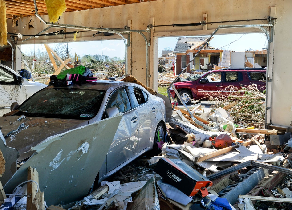Tornadoes' apocalyptic aftermath