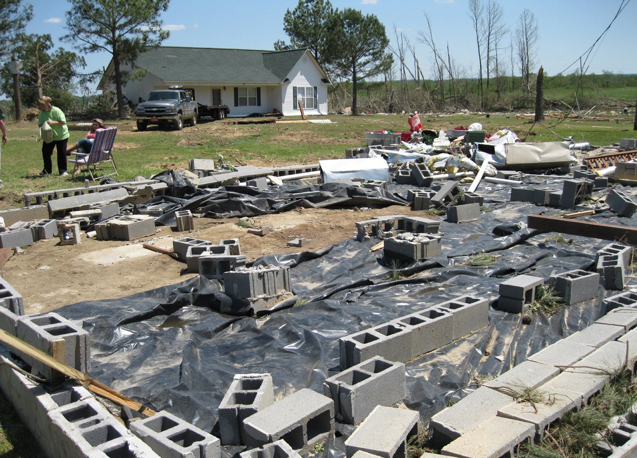 Tornadoes' apocalyptic aftermath