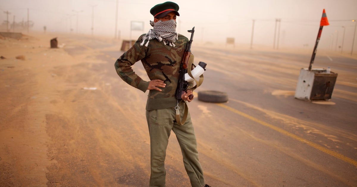 Libyan rebels claim "major victory" in Misrata - CBS News