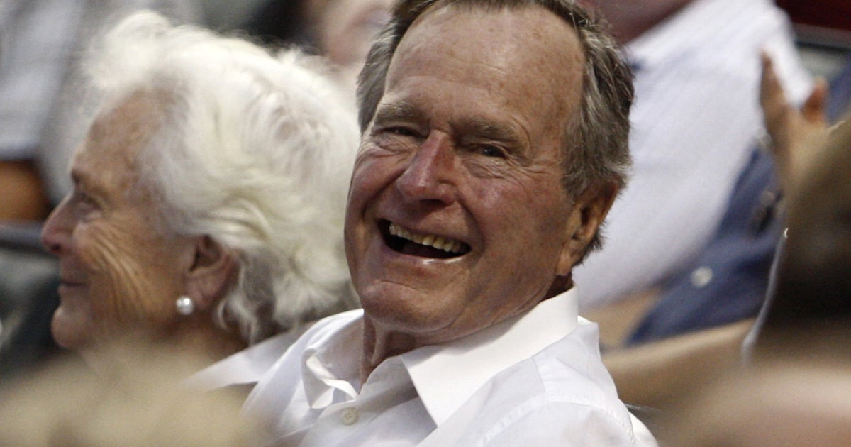 A birthday tribute to Bush 41 - CBS News