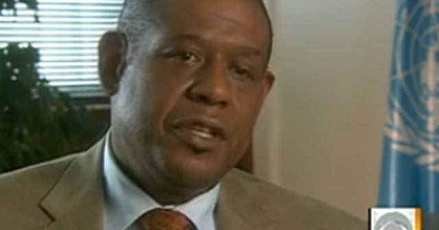 Forest Whitaker speaks for child soldiers - CBS News