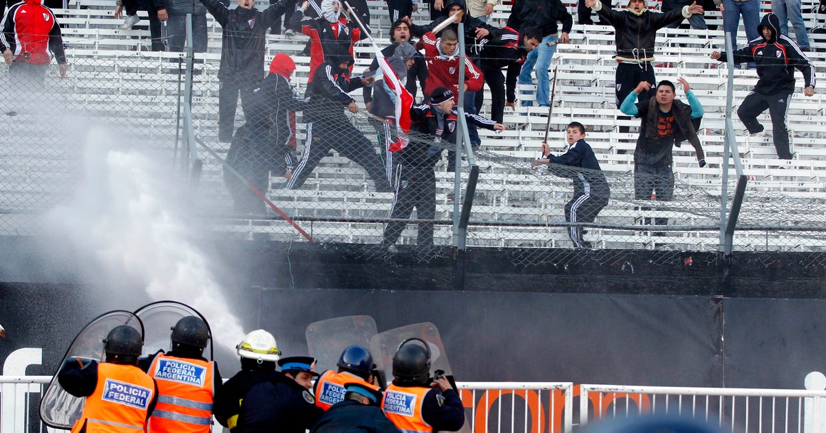 Soccer team's demotion sparks riots in Argentina - CBS News