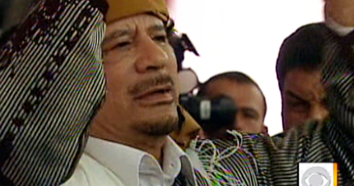 Qaddafi calls on Libyans to resist rebel forces - CBS News