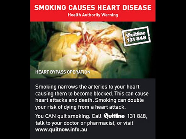 Australia's graphic tobacco warning labels
