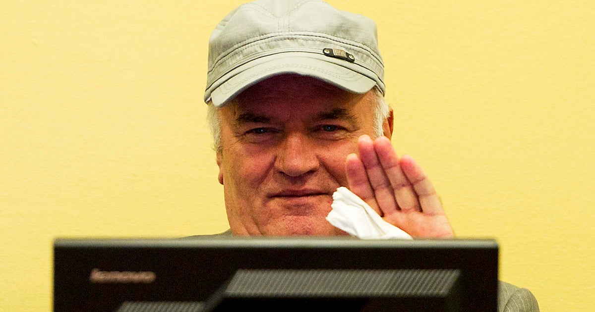 For Radko Mladic, genocide trial becomes a joke - CBS News