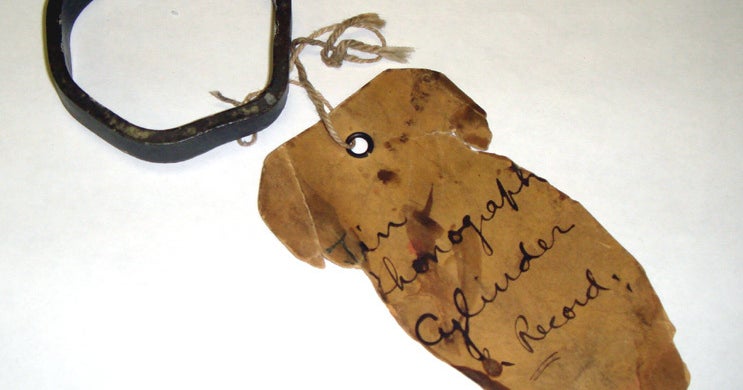 Edison's talking doll record plays 123 years later