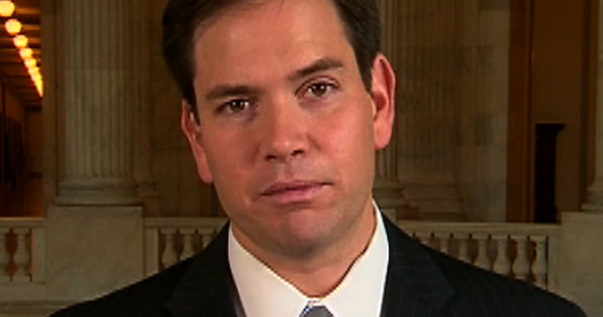 Rubio: "I am not going to be the vice presidential nominee" - CBS News