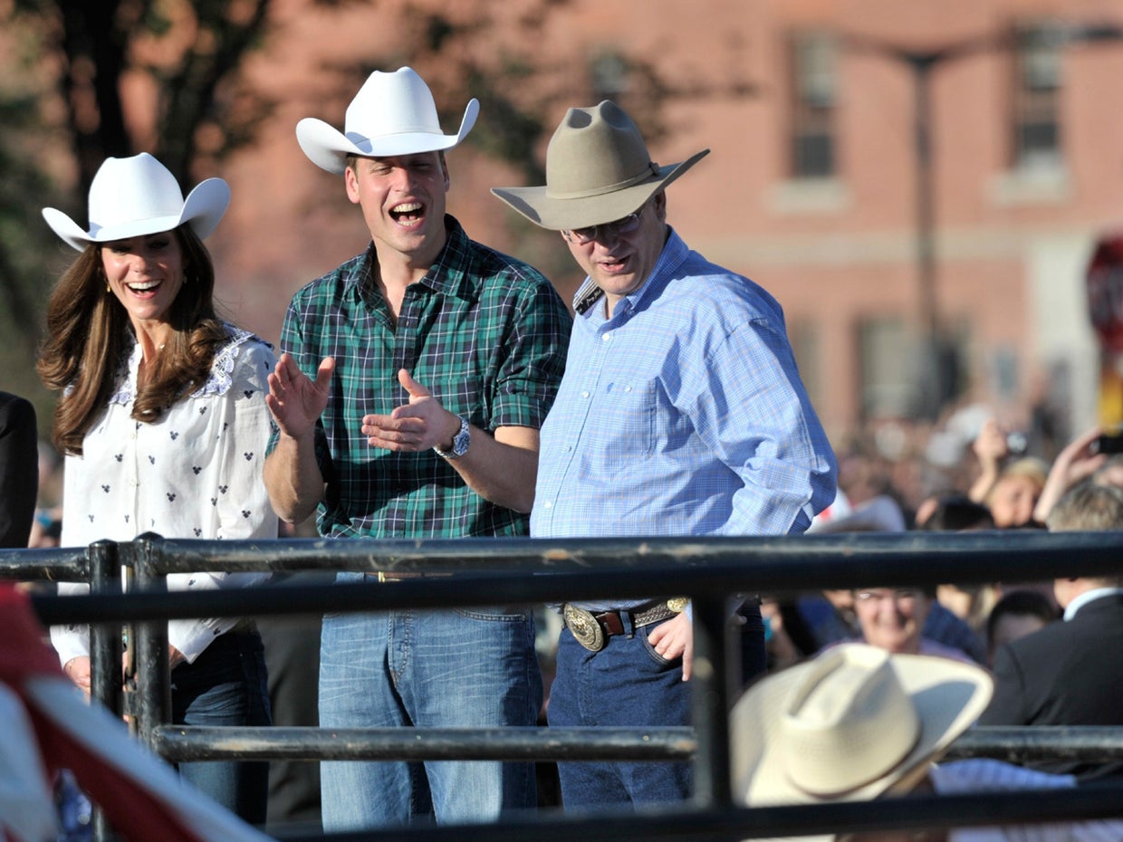 Prince William and Kate in Calgary