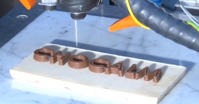 World's first 3D chocolate printer is divine - CBS News