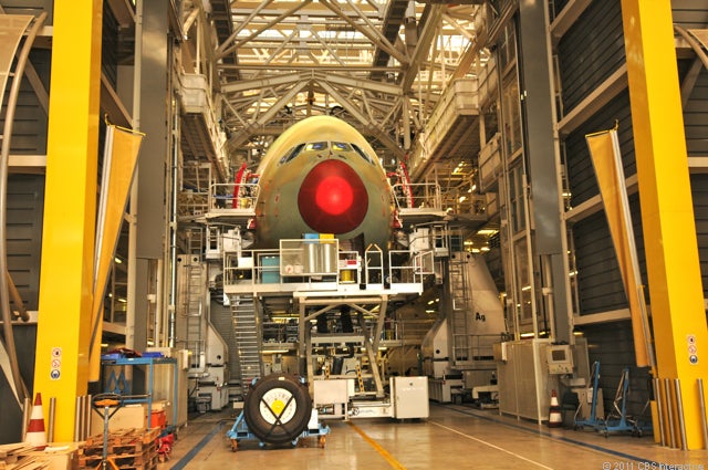 Assembling the Airbus A380