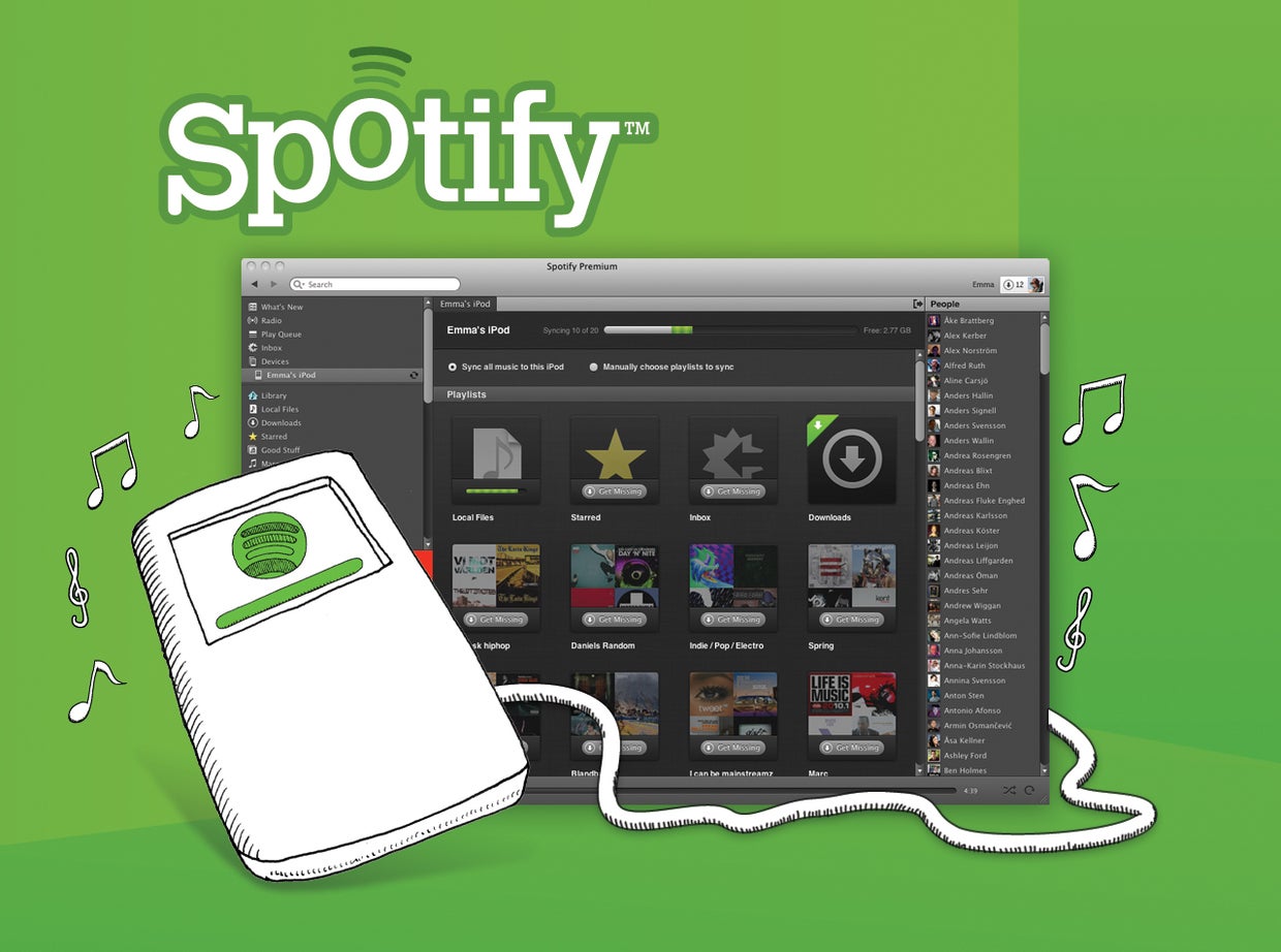 Spotify launches music service in the U.S. - CBS News
