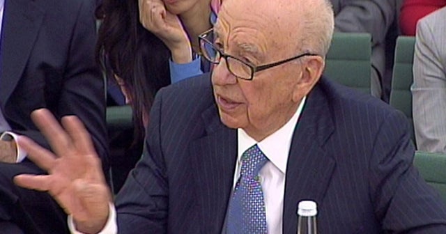 Rupert Murdoch: "Ashamed," but not responsible - CBS News