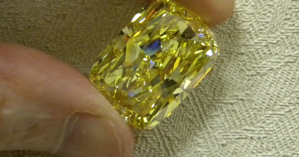 Huge diamond forfeited in Ohio to be auctioned - CBS News