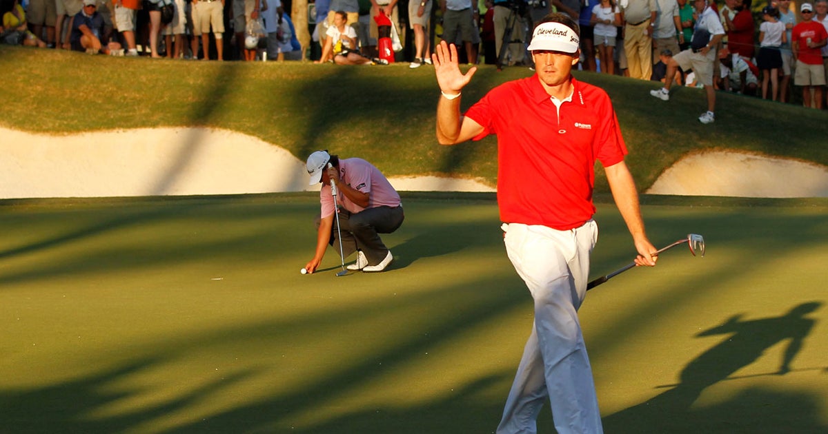 Keegan Bradley wins PGA major in 1st try - CBS News