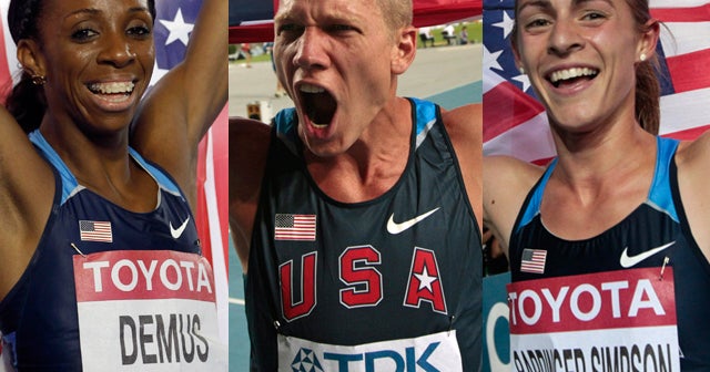 U.S. wins 3 golds in 30 minutes at worlds - CBS News