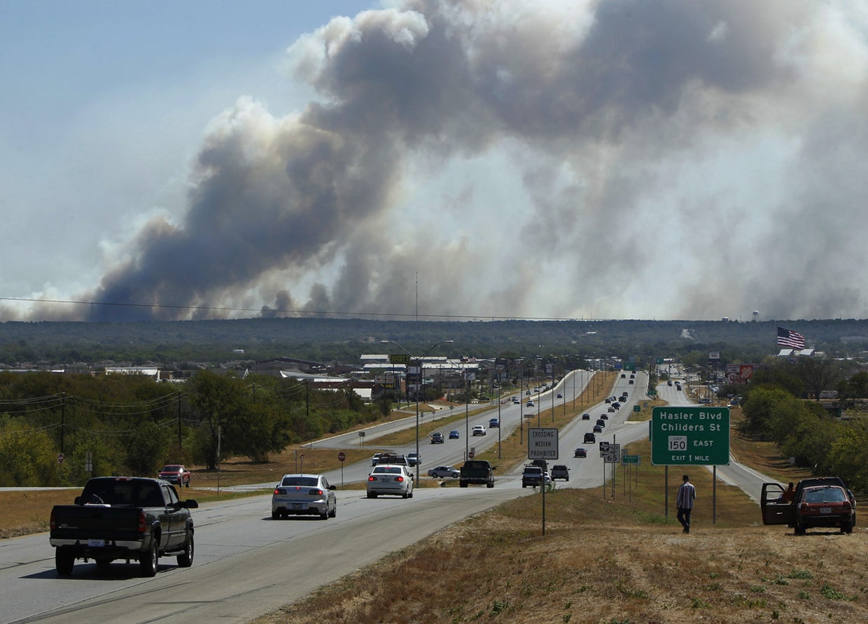 "Historic" Texas wildfires