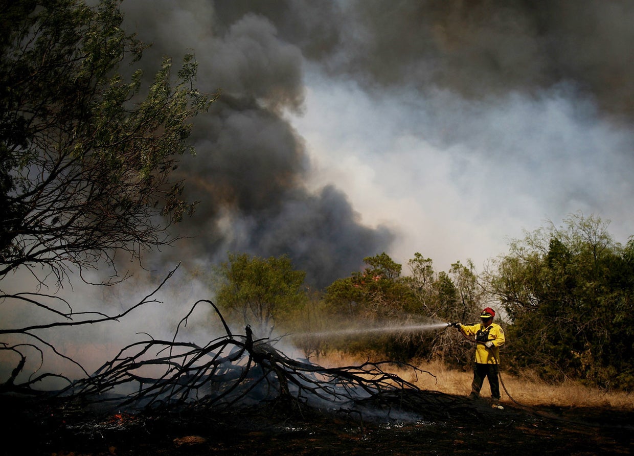 "Historic" Texas wildfires