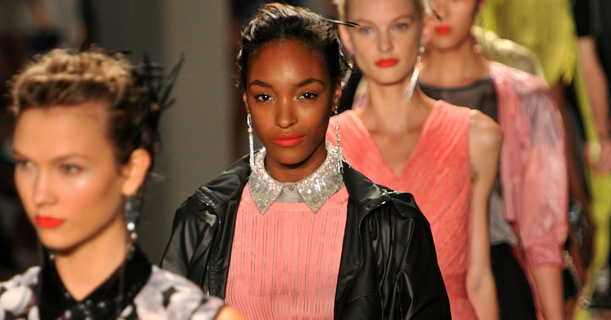 Bright colors rule the runway at Fashion Week - CBS News