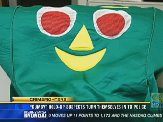 7-Eleven robbing Gumby turns himself in, say San Diego police - CBS News