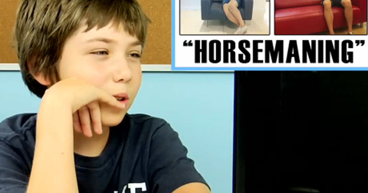 Kids react to "planking" and other odd new trends - CBS News