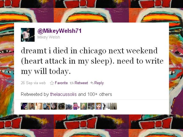 Weezer bassist Mikey Welsh may have predicted his death, shared on ...