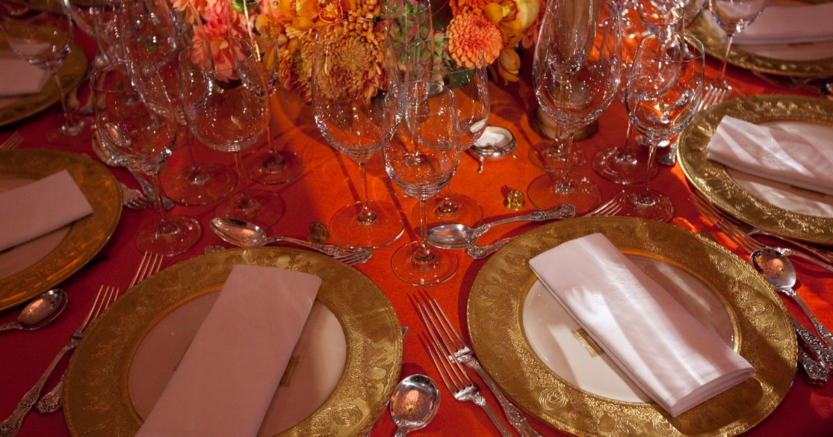 State dinner details: The menu, decor and more - CBS News