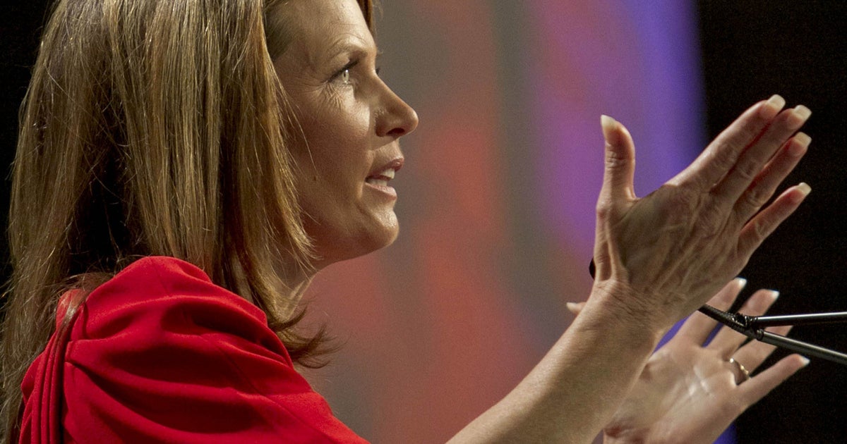 Bachmann on the spot in Iowa - CBS News