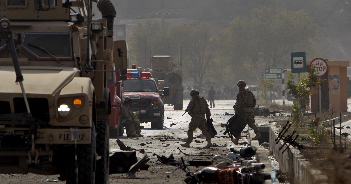 13 U.S. killed in Afghan suicide attack - CBS News