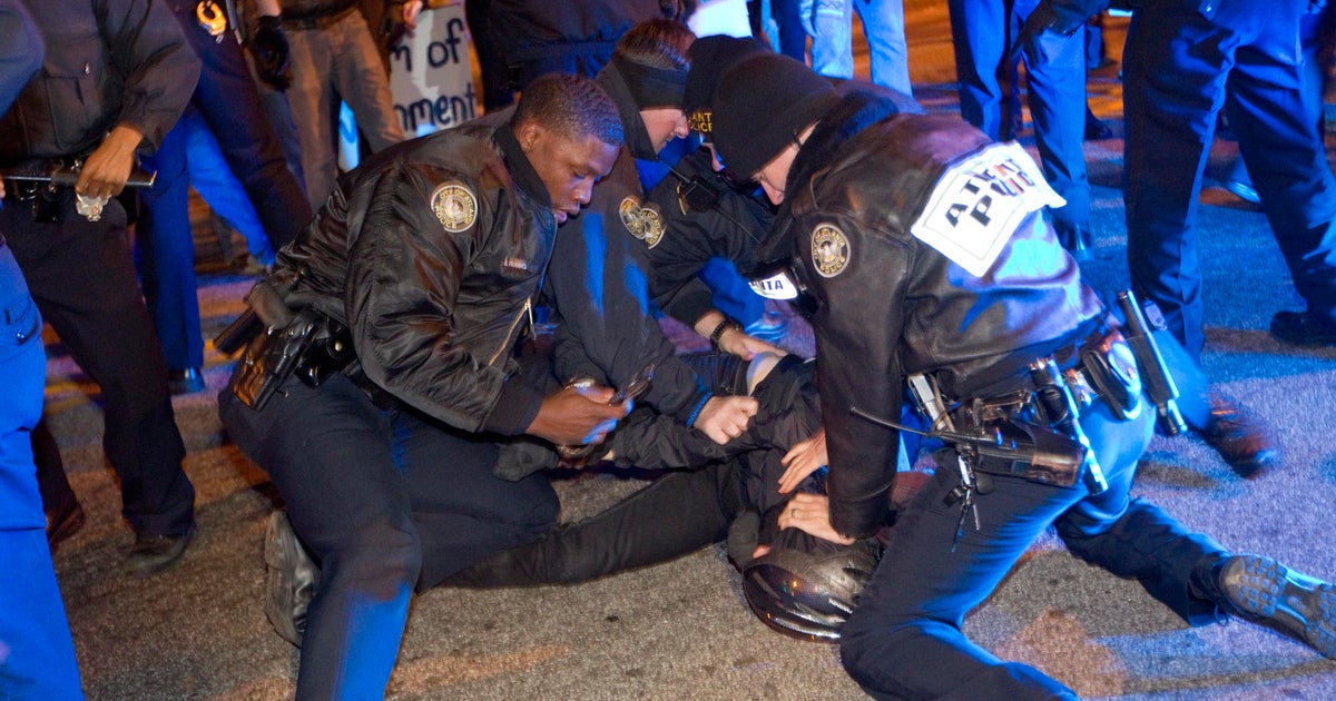 20 arrested at Occupy Atlanta protest - CBS News