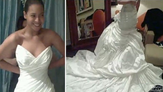Beyonce's wedding gown finally revealed - CBS News