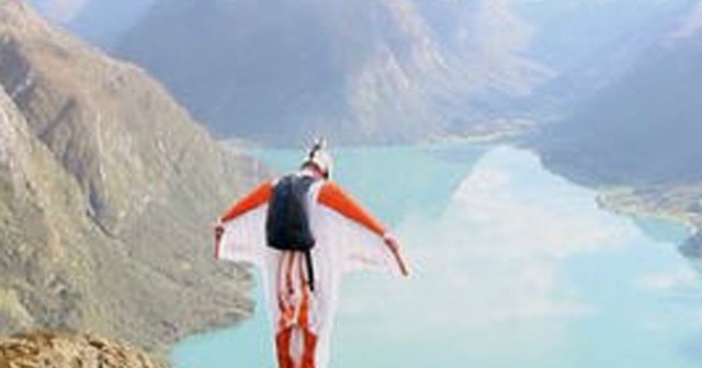 Most insane, brilliant video of flying human ever - CBS News