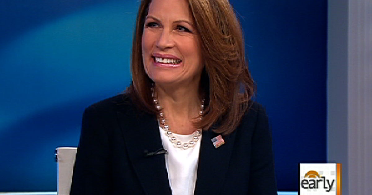 Bachmann says GOP race a political version of stock market - CBS News
