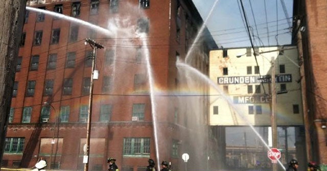 Explosion sparks 3-alarm fire in St. Louis - CBS News
