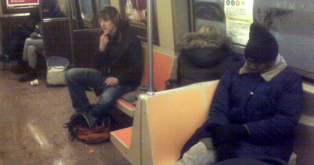 Riders stuck on snow-trapped train sue NY agency - CBS News