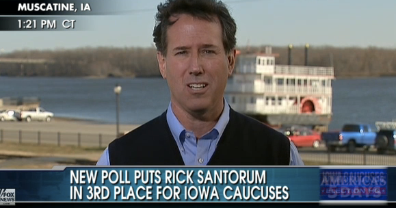 Rick Santorum on Ron Paul age ding: It was meant in a "joking way ...