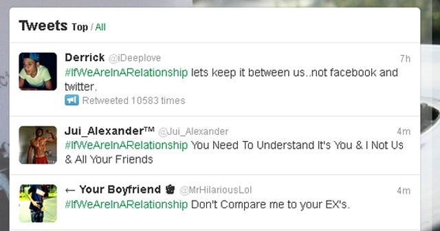 Irony much? Twitter users give anti-social media relationship advice ...