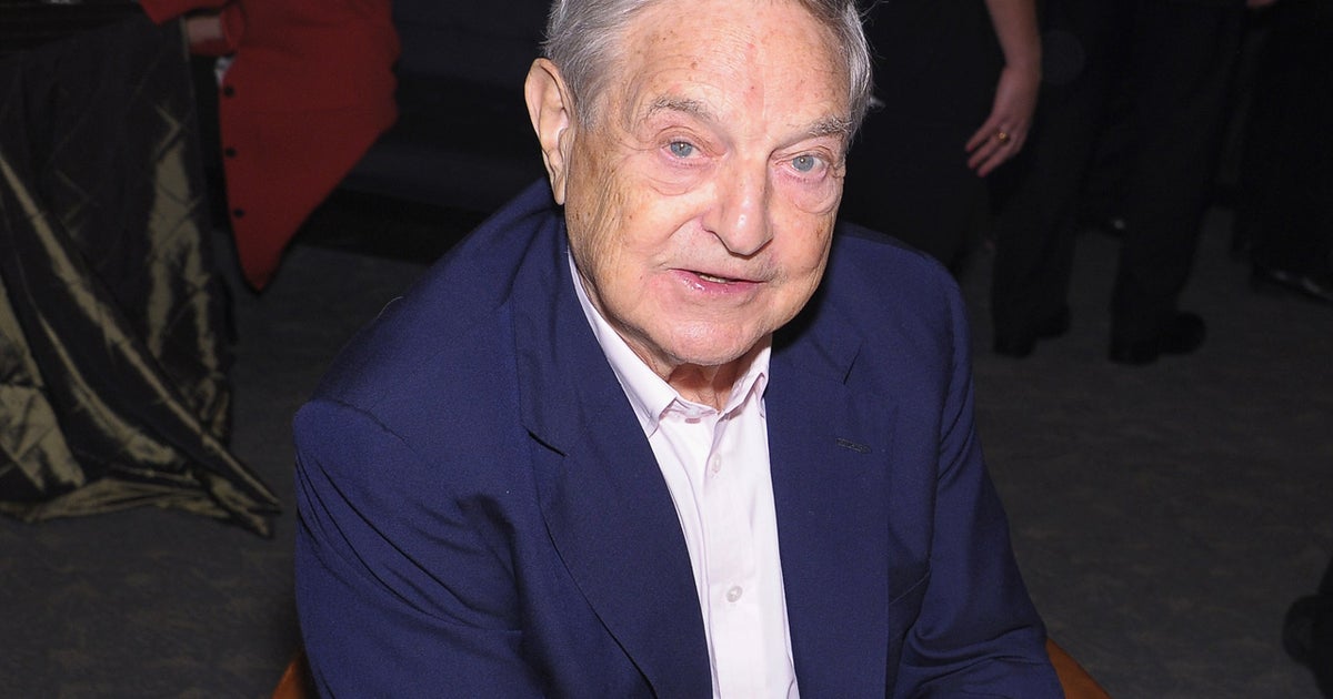 Device found outside George Soros' home had components of a bomb - CBS News