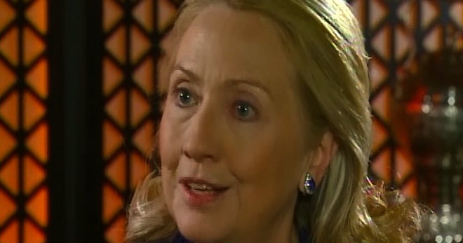Hillary Clinton: Assad regime dishonors Syria - CBS News