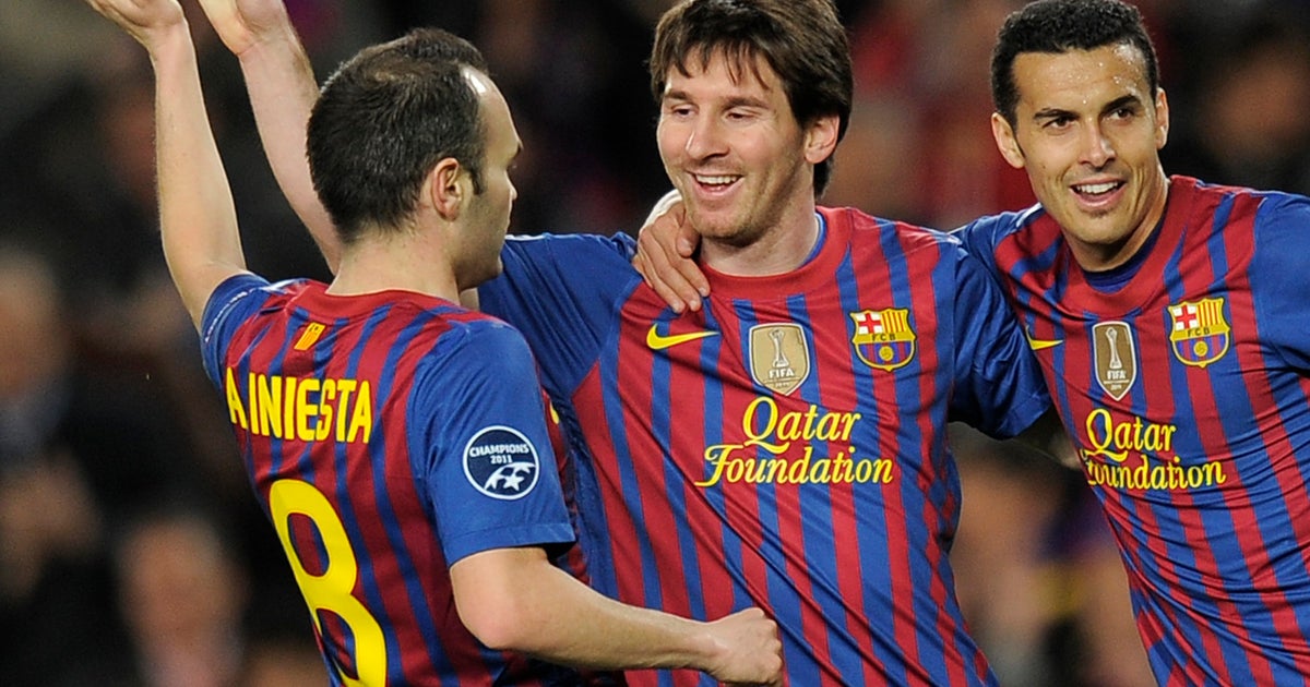 Messi first to score 5 in Champions League game - CBS News