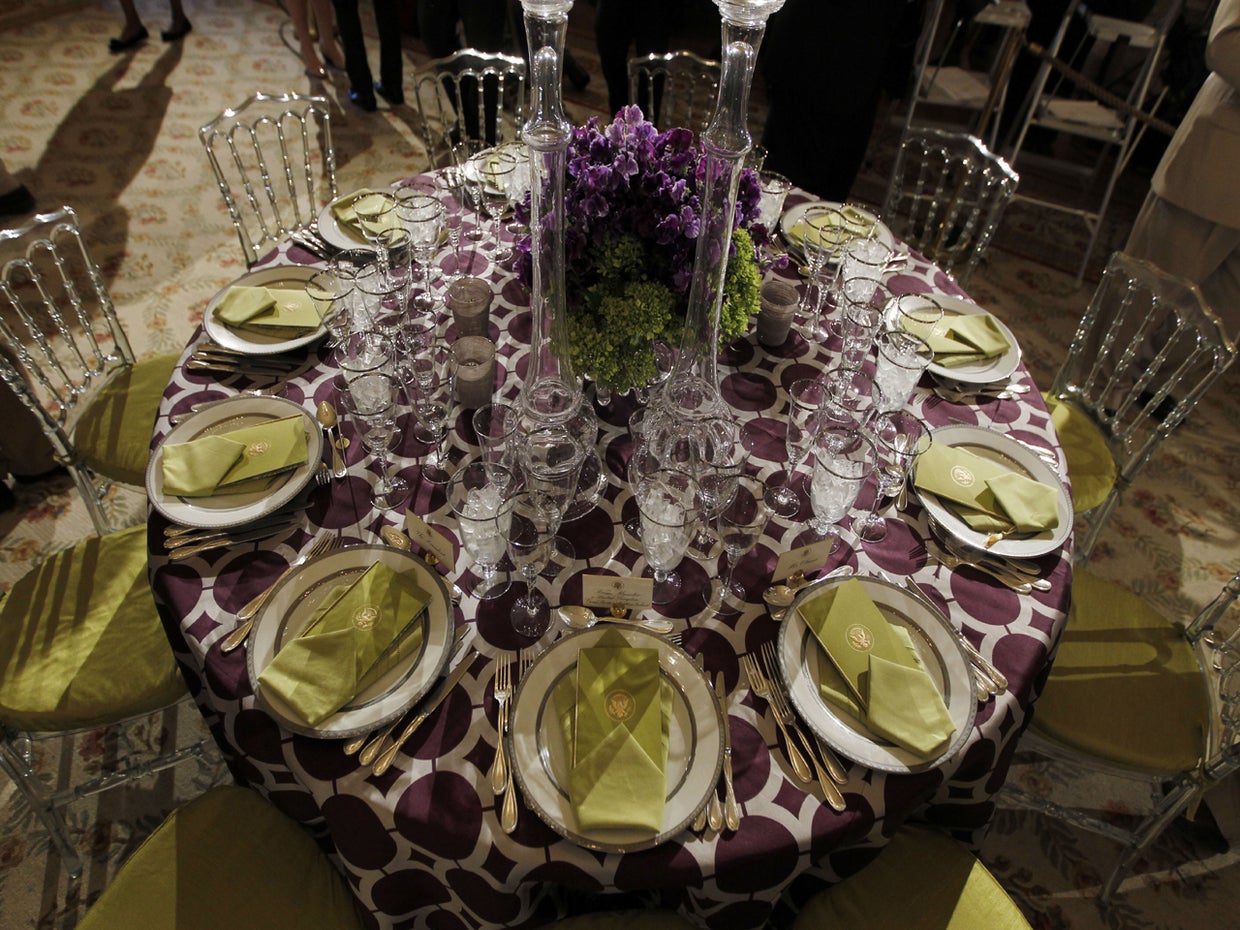 What's on the menu at the White House state dinner? - CBS News