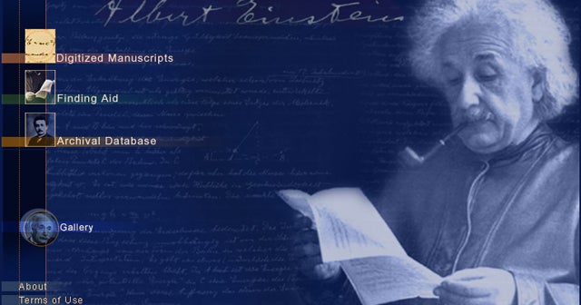 Einstein's private, professional life put online - CBS News