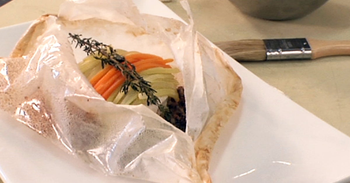 Use parchment paper to cook healthy and delicious fish - CBS News