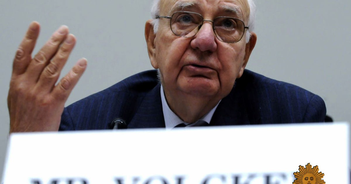 Paul Volcker, the Chairman - CBS News