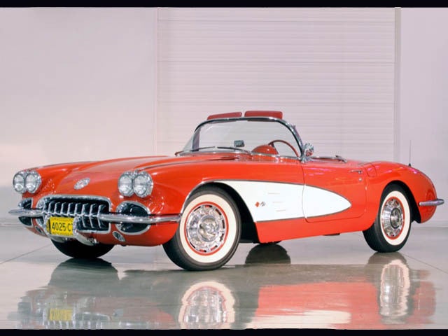 Corvettes through the years