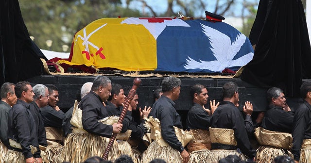 King George Tupou V of Tonga's funeral