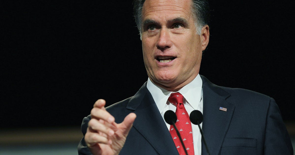 Romney calls Etch a Sketch remark an "amusing anecdote" - CBS News